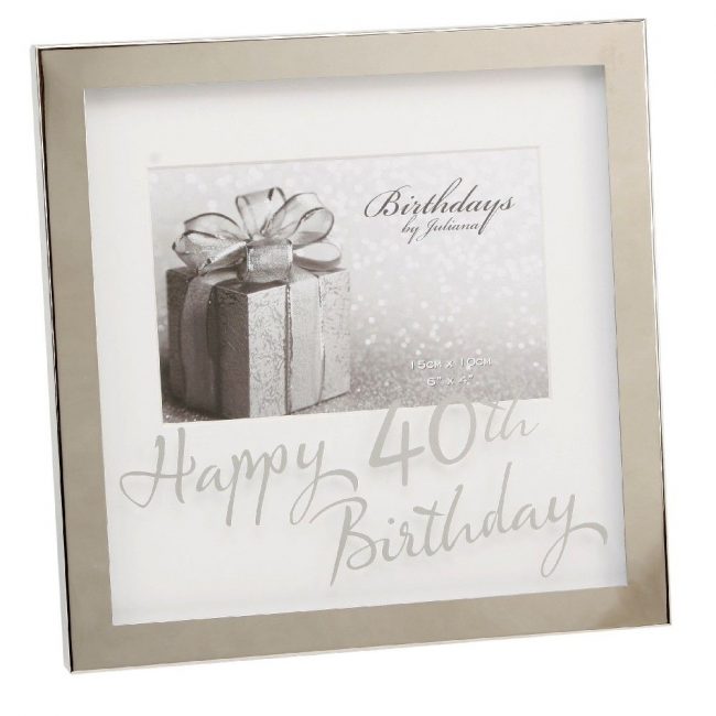 100th Birthday Frame - Cottage Garden Centre
